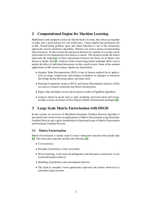 Parallel Machine Learning