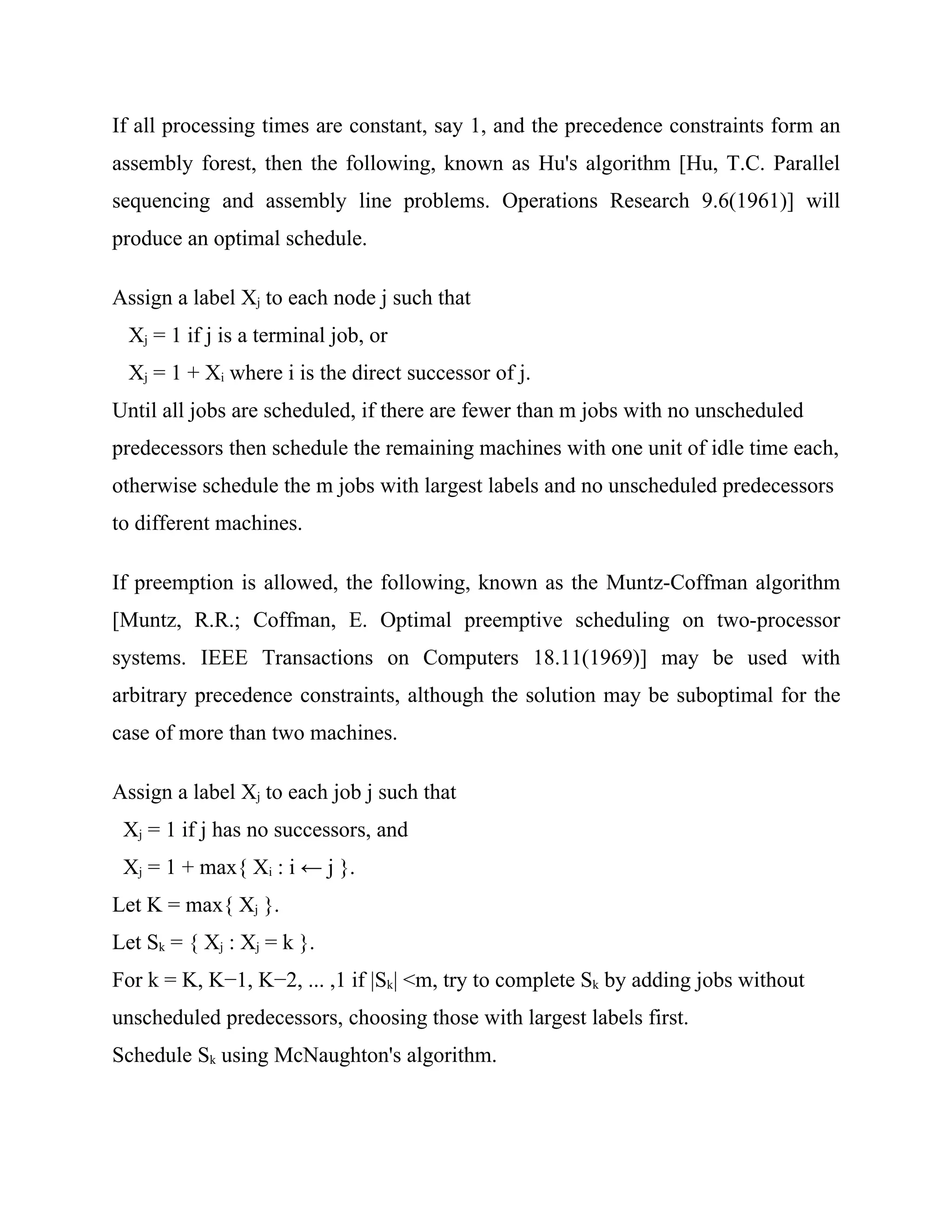 Parallel machines | PDF