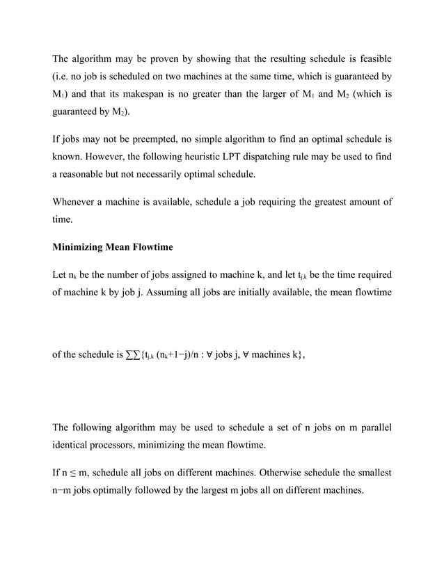 Parallel machines | DOC
