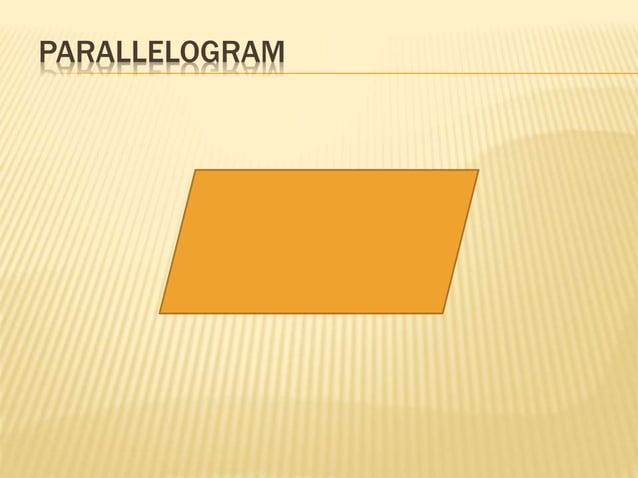 Parallelogram | PPTX