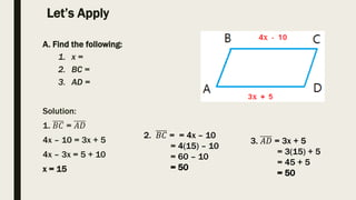Parallelogram | PPTX