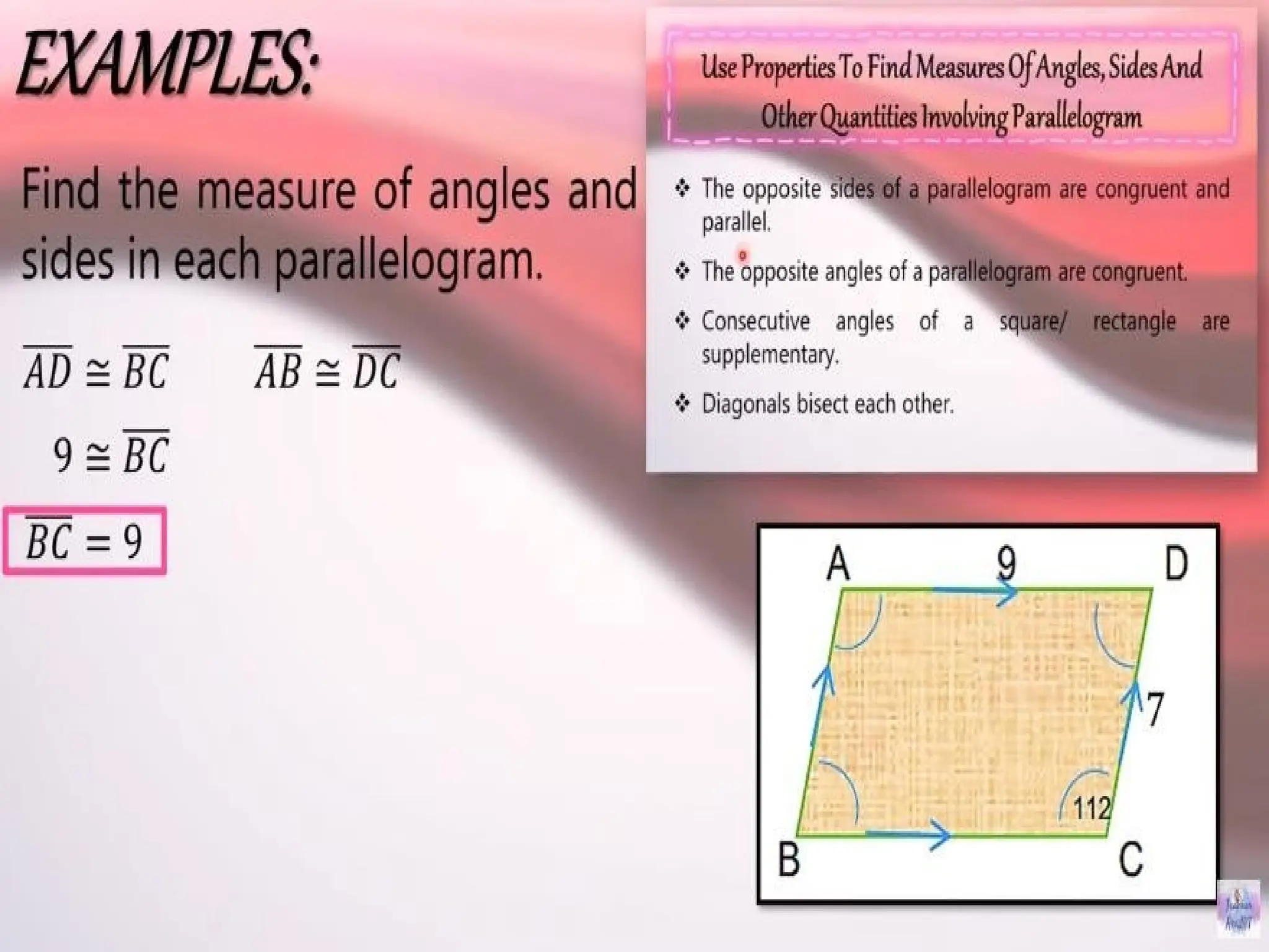 parallelogram and their properties grade 9.pptx