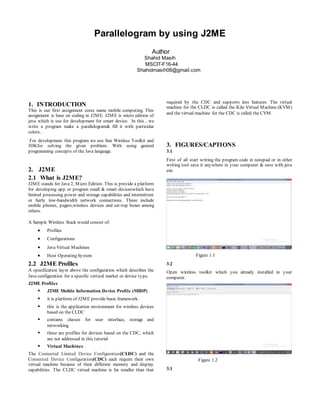 Parallelogram by using j2 me j2me.shahid | DOCX | Programming Languages | Computing