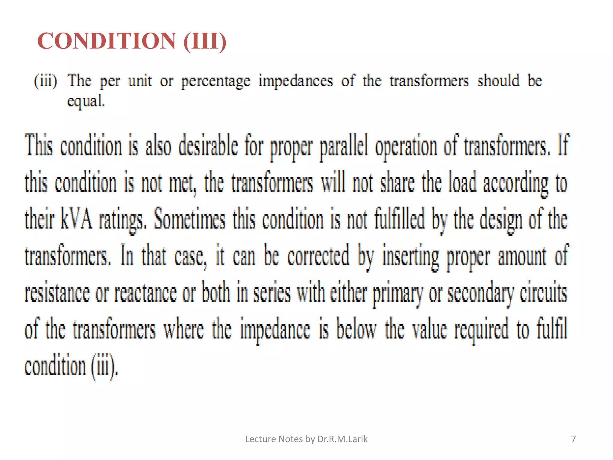 Parallel Operation Of Transformers Pdf Computer Networking Computing