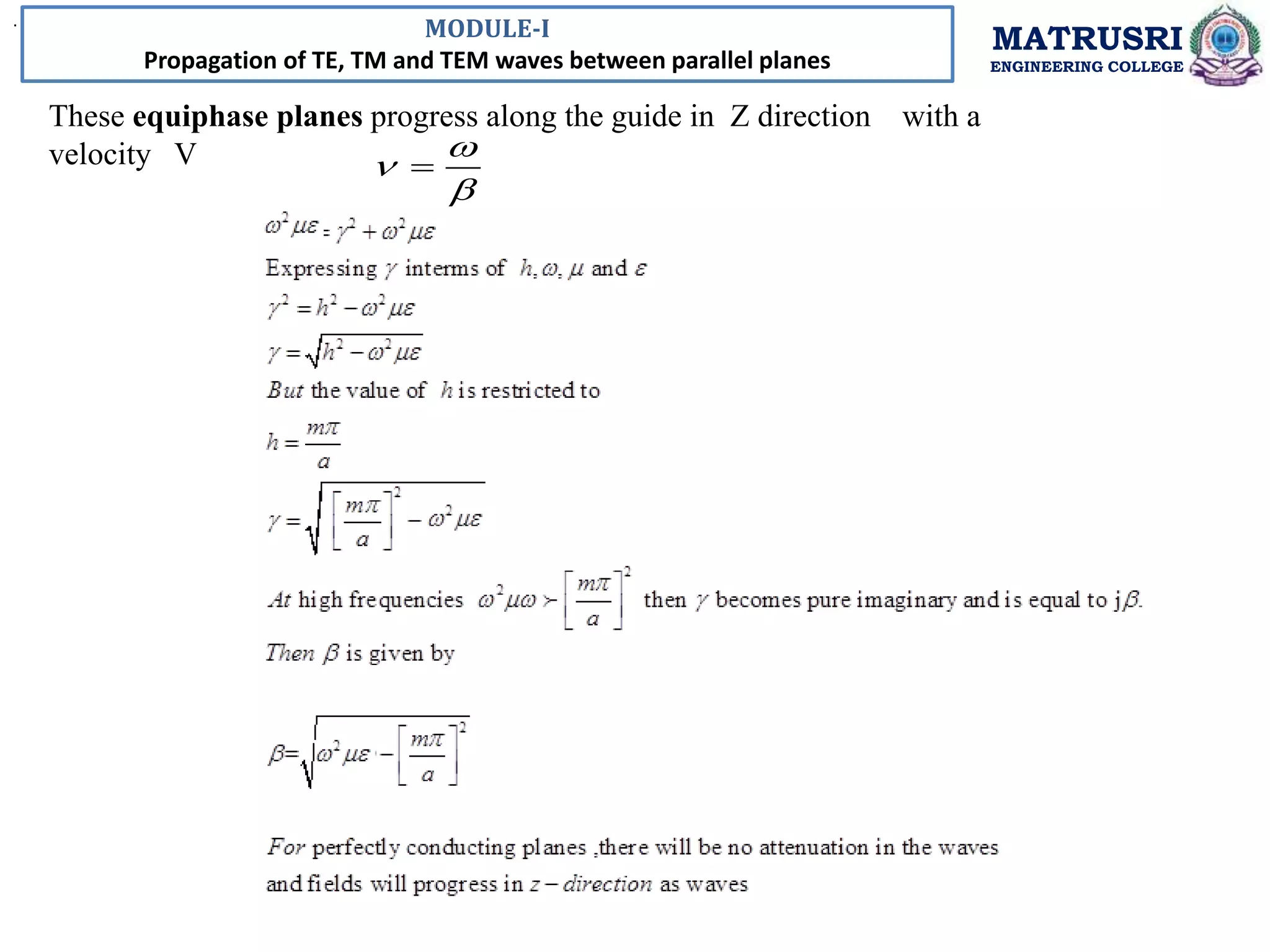 parallel plane waveguides.ppt