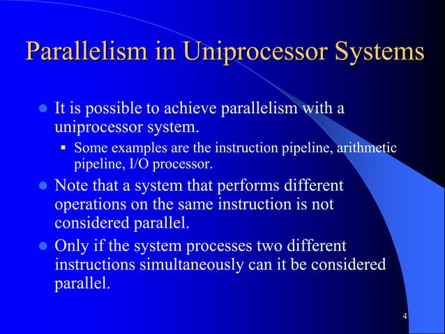 Parallel processing | PPT | Operating Systems | Computer Software and Applications