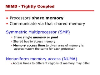 parallel processing.ppt | Operating Systems | Computer Software and Applications