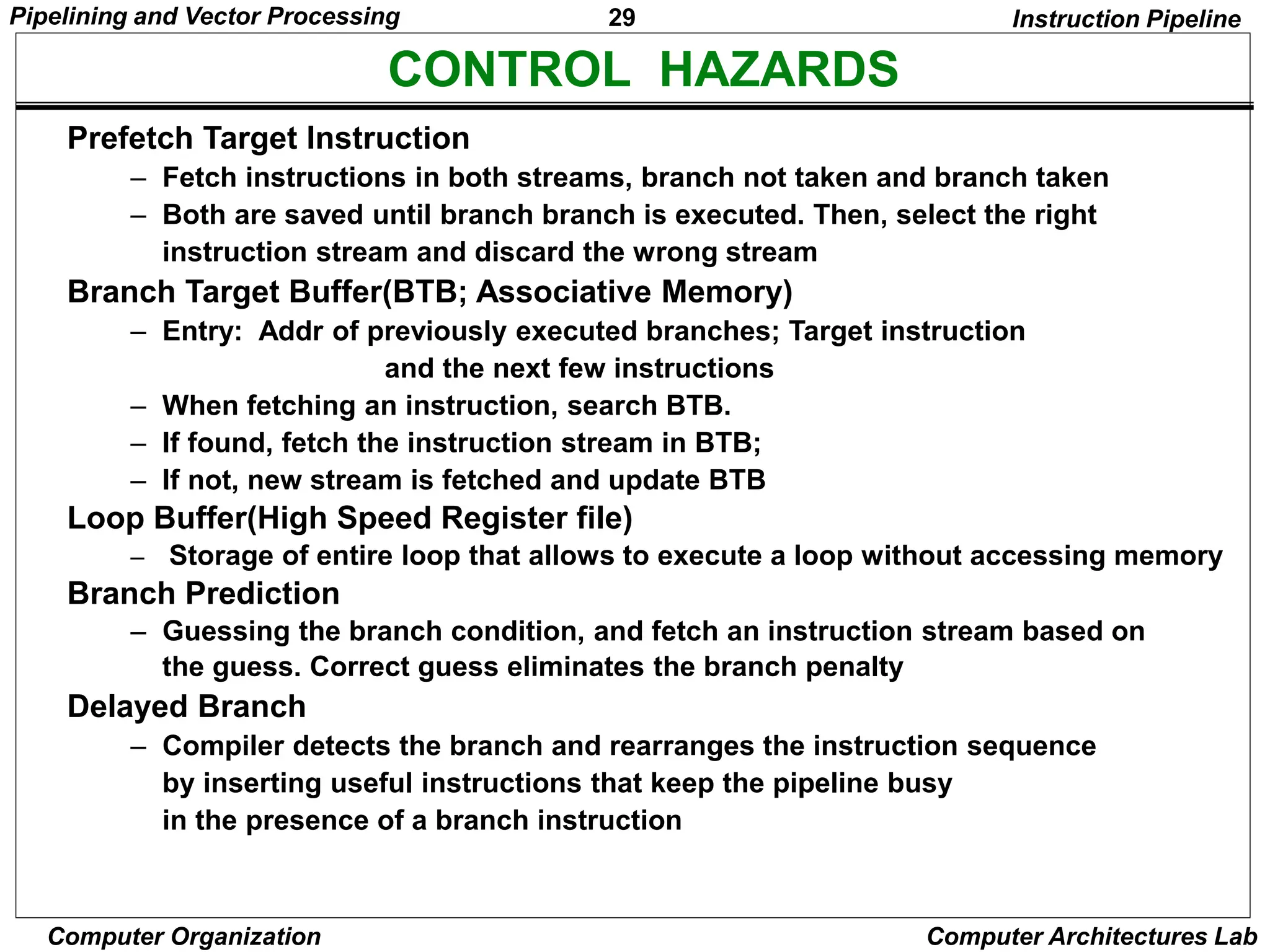 Parallel Processing Techniques Pipelining | PPT