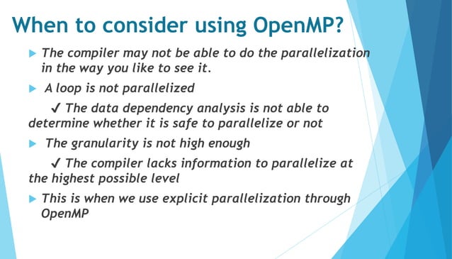 Parallel processing -open mp | PPT