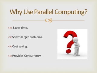 Parallel processing (simd and mimd) | PPTX