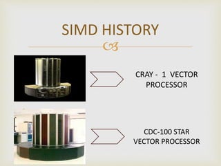 Parallel processing (simd and mimd) | PPTX