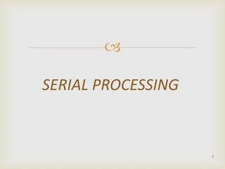 Parallel processing (simd and mimd) | PPTX