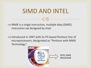 Parallel processing (simd and mimd) | PPTX