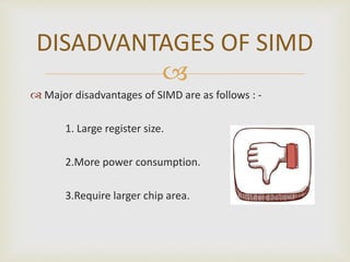 Parallel processing (simd and mimd) | PPTX