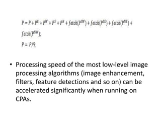 Parallel processing using image processing | PPTX
