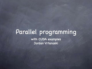 Parallel programming | PPT