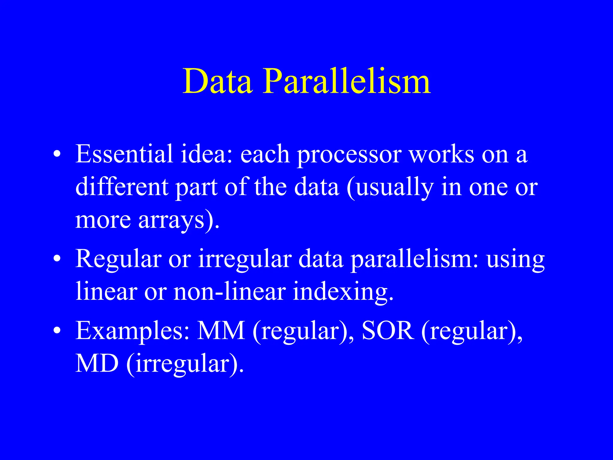 Parallel Programmingppt Programming Languages Computing