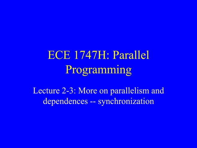 parallel programming.ppt parallel programming.ppt