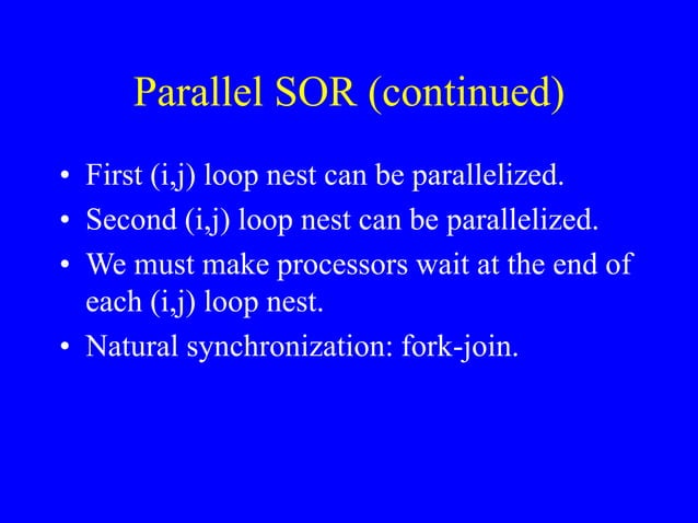 parallel programming.ppt | Programming Languages | Computing