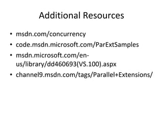 Parallel Programming In Visual Studio 2010 | PPT