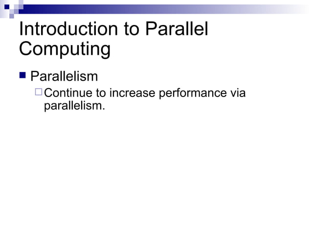 Parallel Programming Primer Ppt