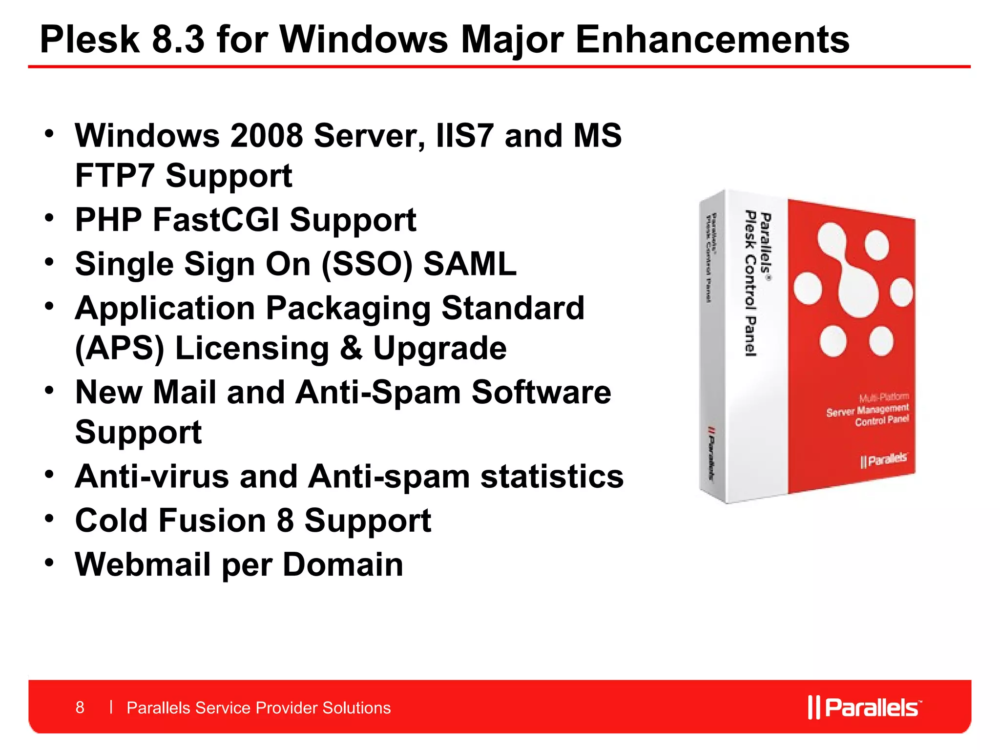 Parallels Presentation Materials | PPT