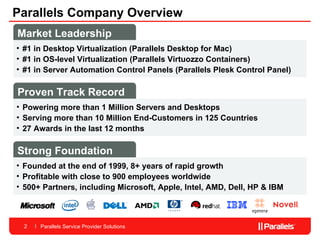 Parallels Presentation Materials | PPT