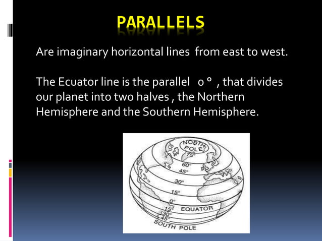 Parallels and meridians | PPTX | Geography | Science