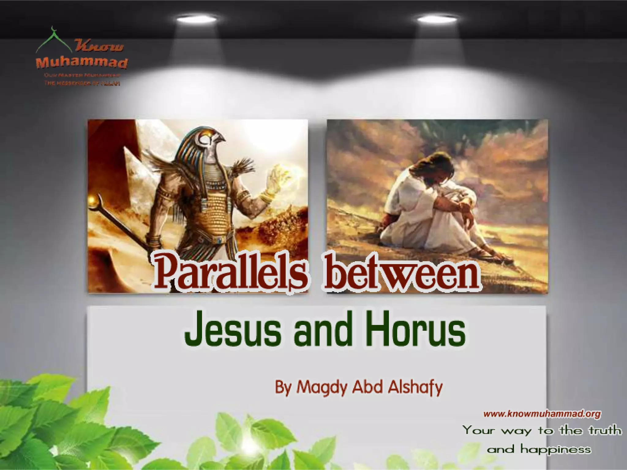 Parallels between jesus and horus | PPSX