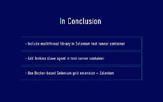 Parallel Selenium Test With Docker | PPT | Free Download