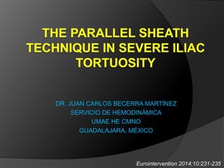 Parallel sheath technique | PPTX