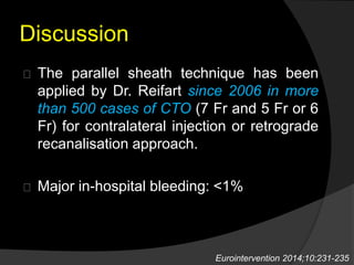 Parallel sheath technique | PPTX