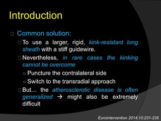 Parallel sheath technique | PPTX
