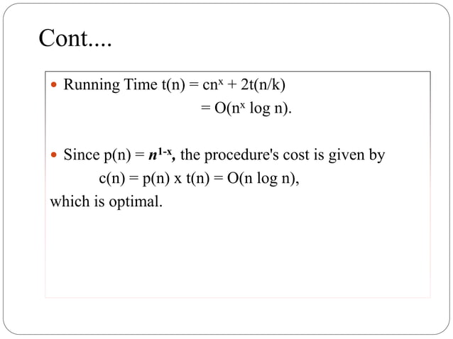 Parallel sorting algorithm | PPTX | Programming Languages | Computing