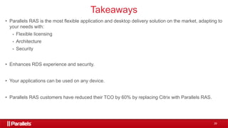 Cost-effective application delivery and VDI | PPT