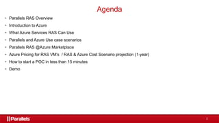 Parallels RAS & Microsoft Azure | PPTX