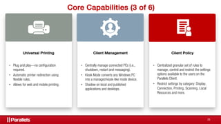 Parallels RAS - Apps Delivery & VDI Solution | PDF