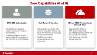Parallels RAS - Apps Delivery & VDI Solution | PDF