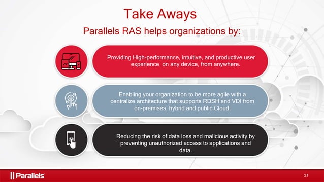 Parallels RAS - Modernize your organization to embrace teleworking ...