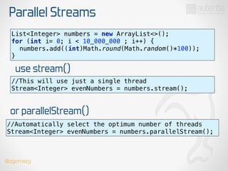 Parallel streams in java 8 | PDF