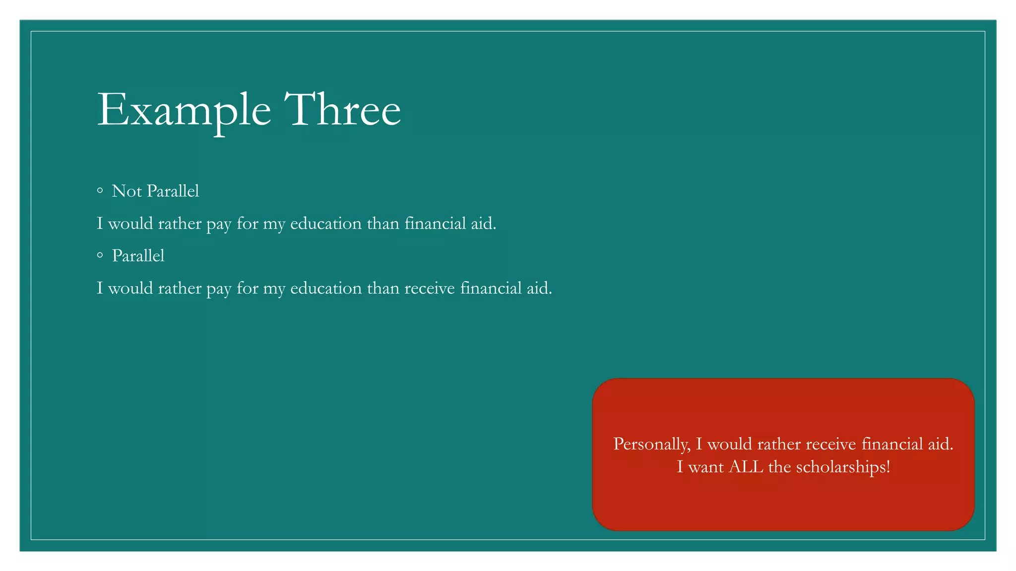 Parallel structure | PPTX