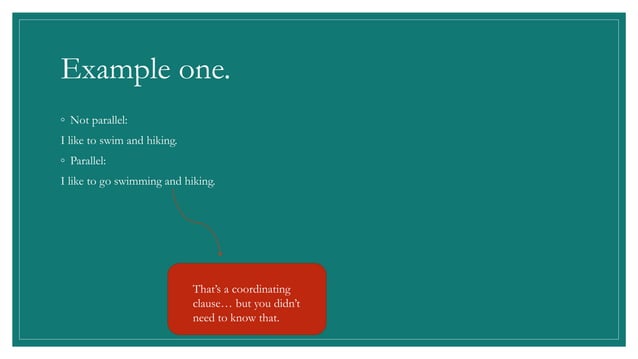 Parallel structure | PPT