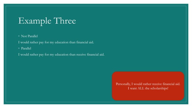 Parallel structure | PPT