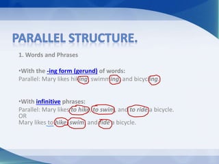 Parallel Structure | PPTX