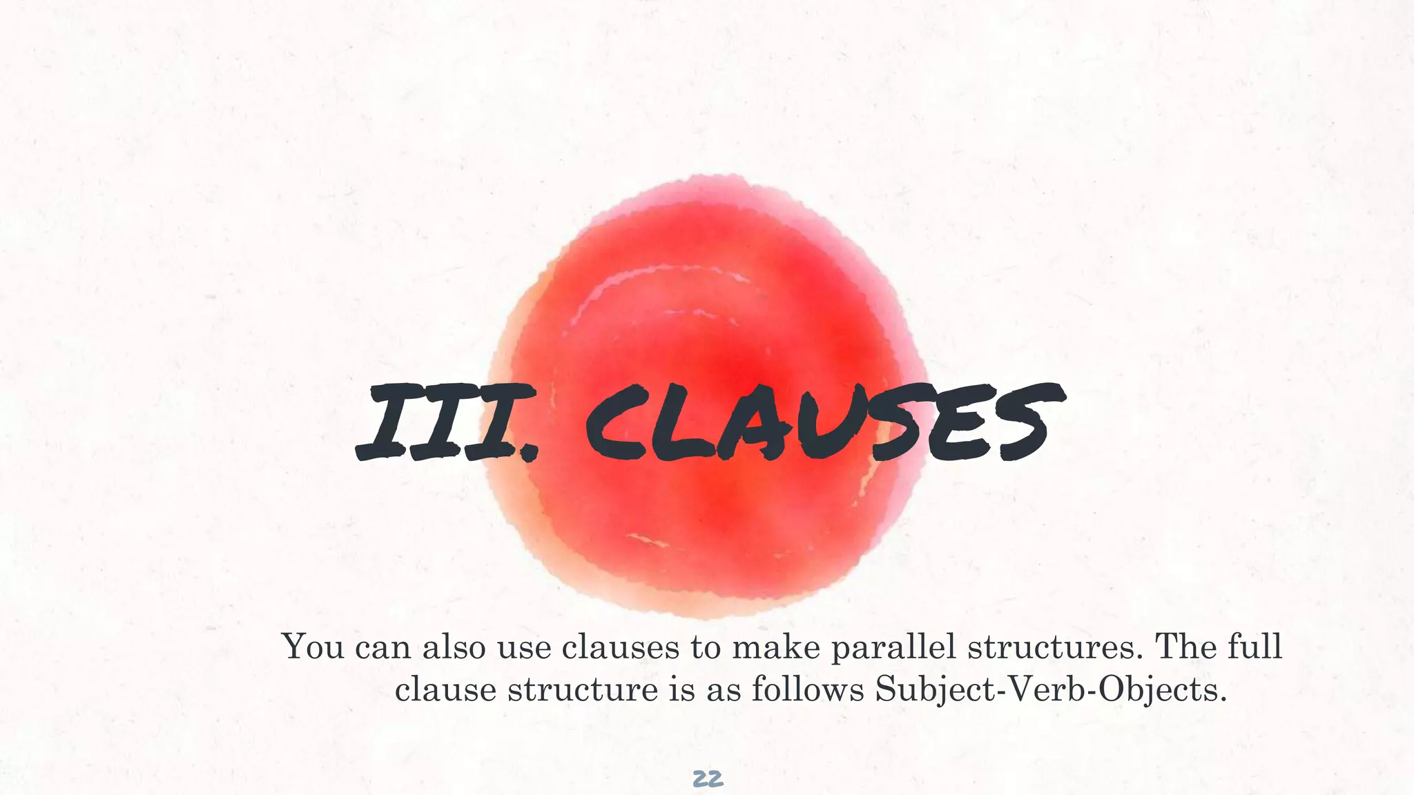Parallel structure | PPTX