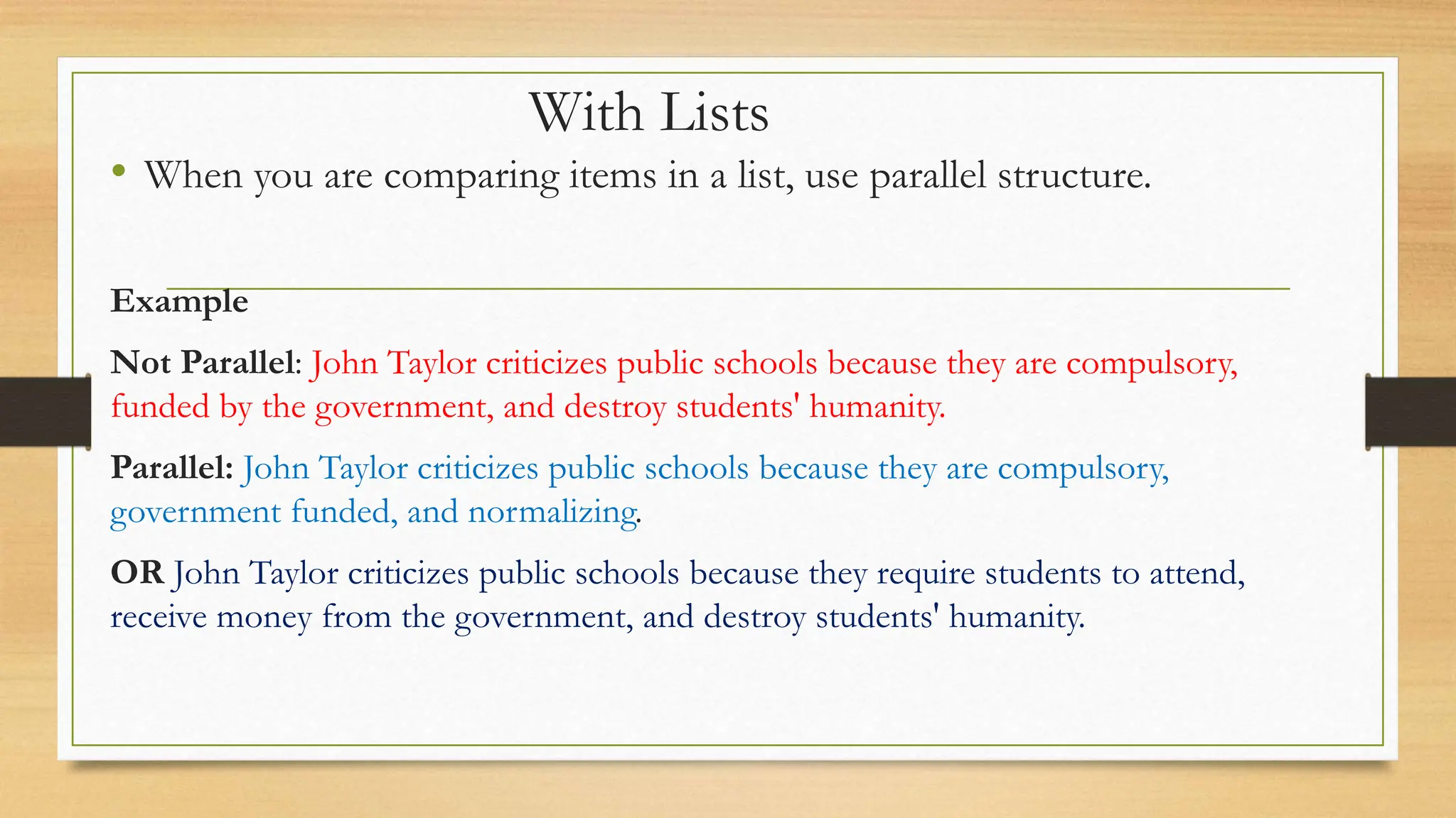 Parallel Structure.pptx Parallel Structure.pptx
