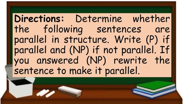 PARALLEL STRUCTURES.pptx | Programming Languages | Computing