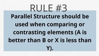 PARALLEL STRUCTURES for grade 8 english students.pptx