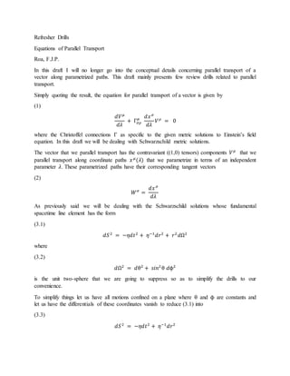 Parallel tansportsqrdaa | DOCX