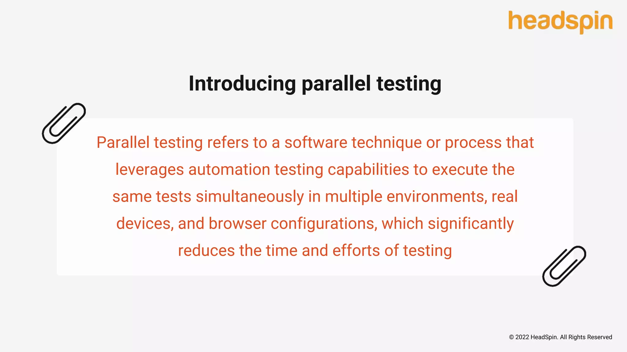 Parallel Testing — A comprehensive guide | PPTX